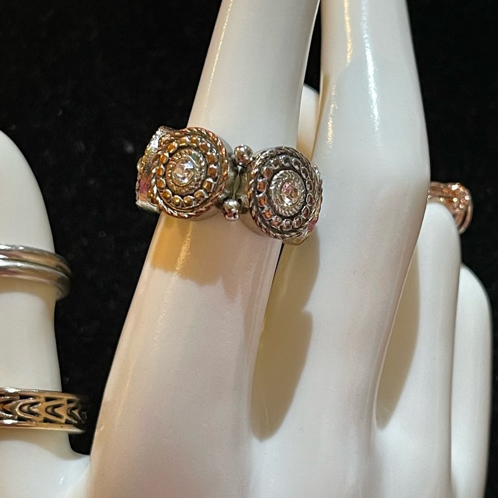 Infinity Statement Oversized Cocktail Party Prom Ring… - Gem